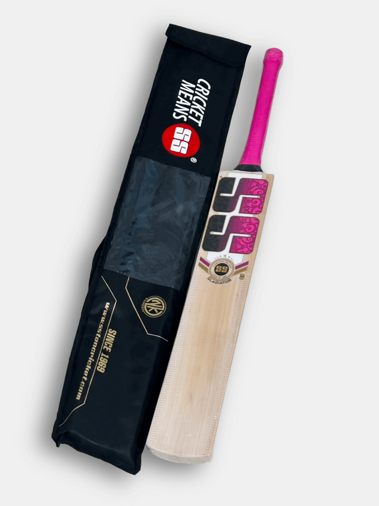 SS Gladiator Kashmir Willow Cricket Bat SH - CricNova